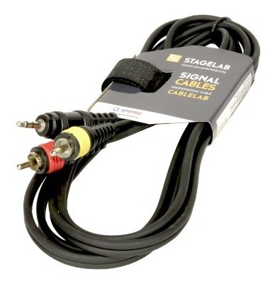 Cable Mini Plug A Rca 2m Ampro Stagelab Mp-rca-2m – RMS-ENLINEA