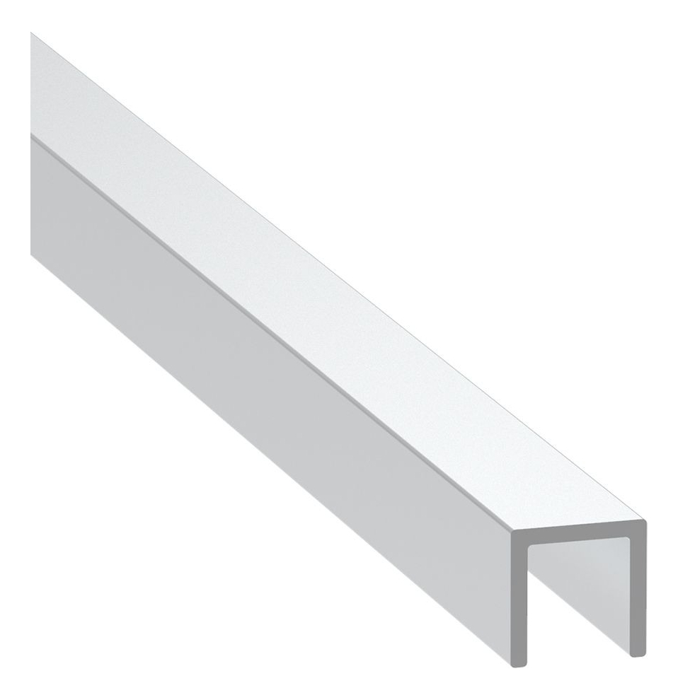 Perfil Tipo U 3.6m Interior 9.55mm Aluminio Penn Elcom 3172 – RMS-ENLINEA