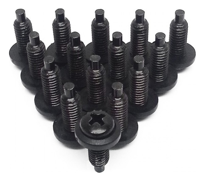 Kit X 100 Tornillos M6 Arandela Plastica Penn Elcom Sm6-hp-w – RMS-ENLINEA