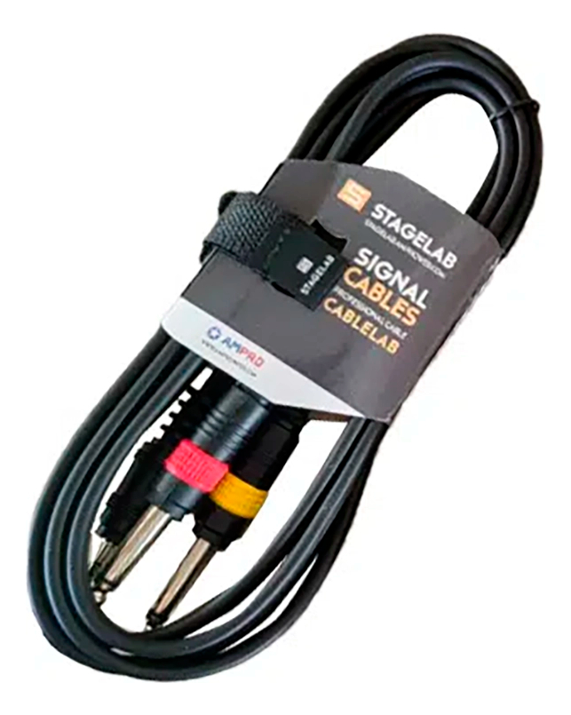 Cable Mini Plug A 2 Plug Mono 2m Ampro Stagelab Mp-pLG-2m – RMS-ENLINEA